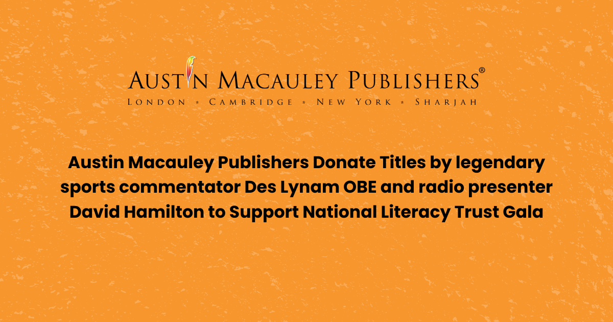 AMP Community News: Corporate | Austin Macauley Publishers Donate ...